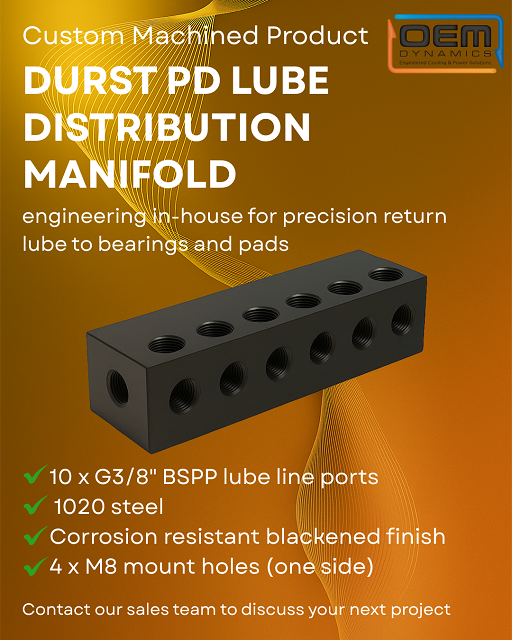 Lube Line Manifold - OEM Dynamics